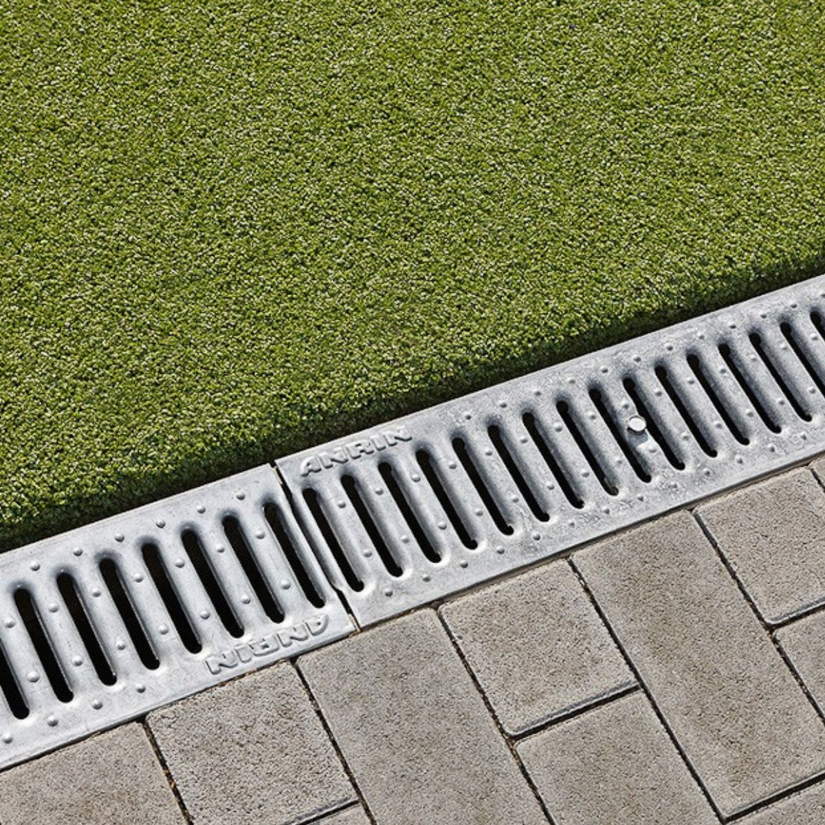 ANRIN SLOTTED KE-100 GRATING EDGE PROTECTION 100CM GALVANISED STEEL ...