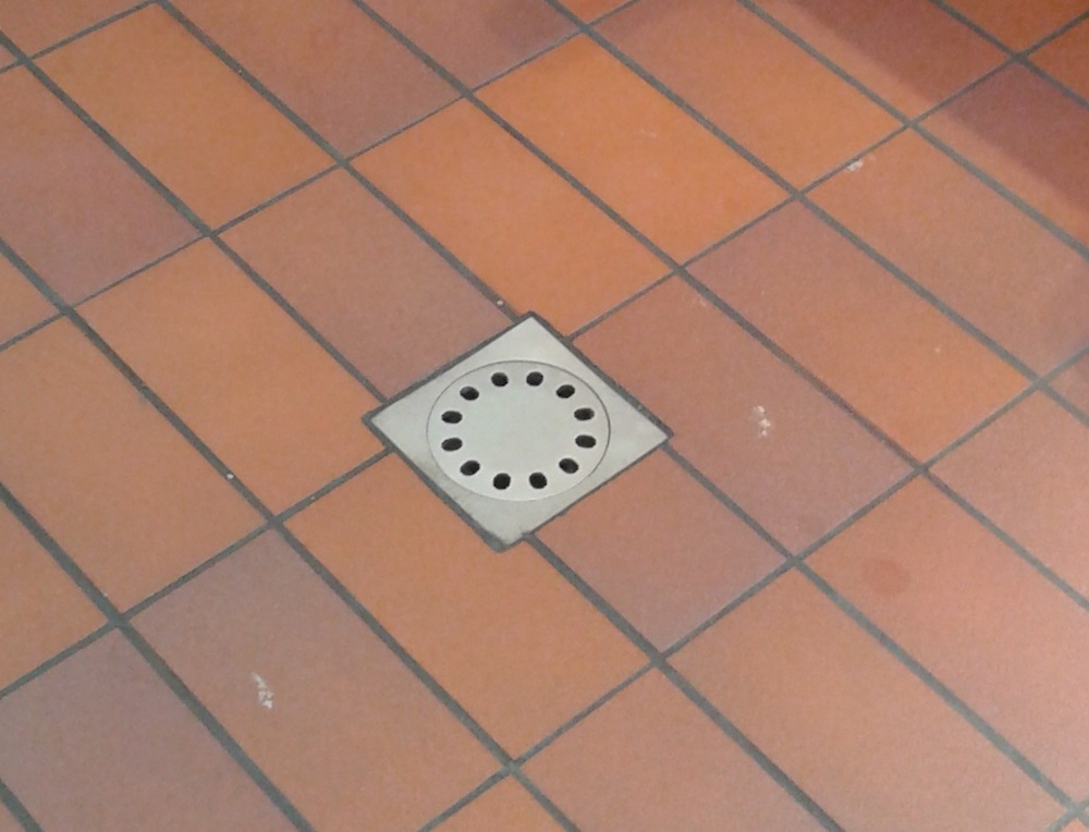 HACCP floor tiles in fast food restaurant's kitchen in Larnaca ...